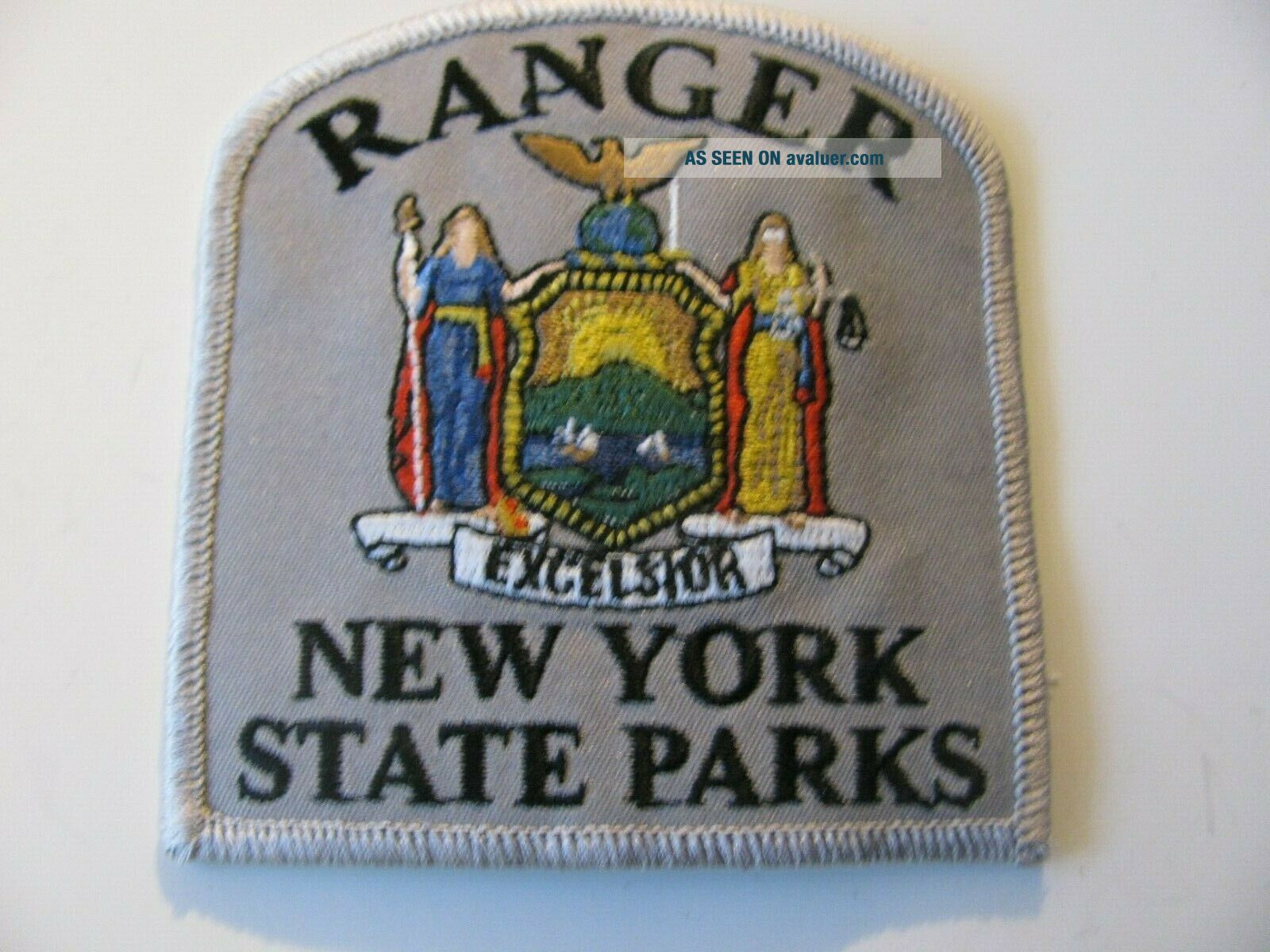 York (NY) State Parks Ranger Fire EMT Dept Patch Iron On 3” Rare Logo ...