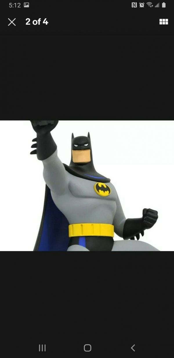 Dc Gallery Batman Animated Series Batman W/ Grappling Gun Statue ...