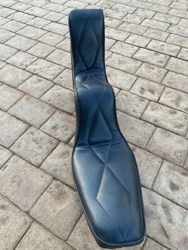 Vintage King & Queen Custom Chopper Seat Harley - Davidson Ironhead ...