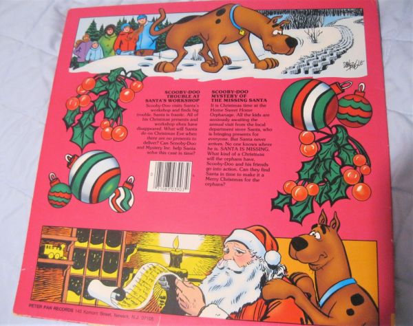 Vintage Peter Pan Records Scooby Doo And Friends Christmas Stories 12 ...