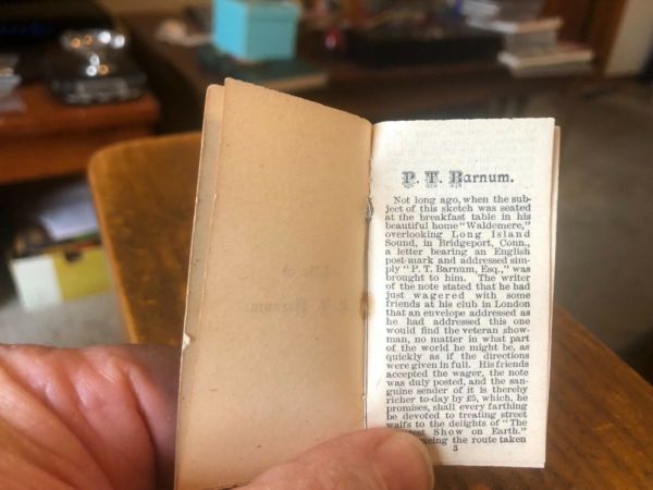 1890 PT Barnum Duke Cigarettes Booklet | #51847231