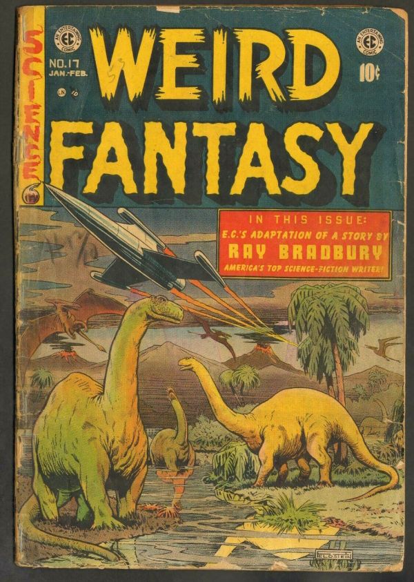 WEIRD FANTASY 17 EC COMICS 1953 WALLY WOOD AL WILLIAMSON BILL ELDER ART ...