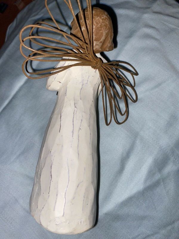Vintage Willow Tree Angel Of Learning Figurine Demdaco 5 " Susan Lordi ...
