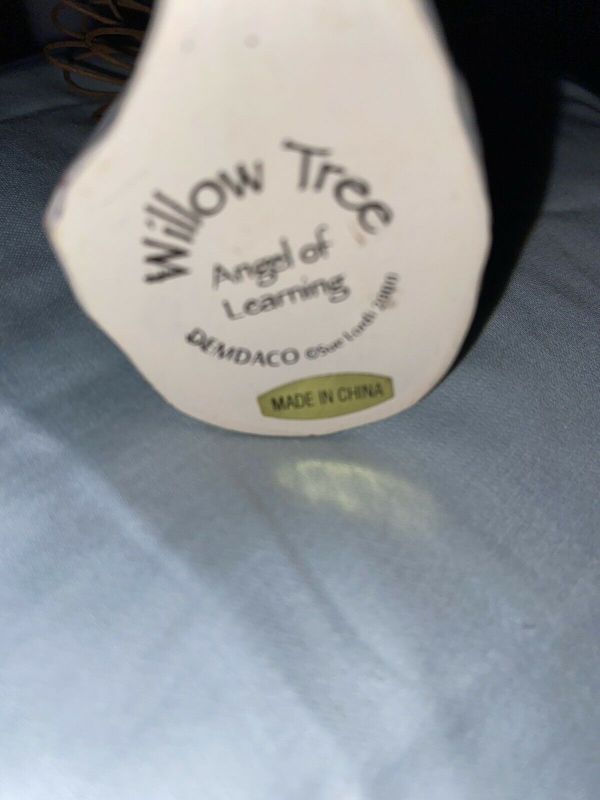 Vintage Willow Tree Angel Of Learning Figurine Demdaco 5 " Susan Lordi ...