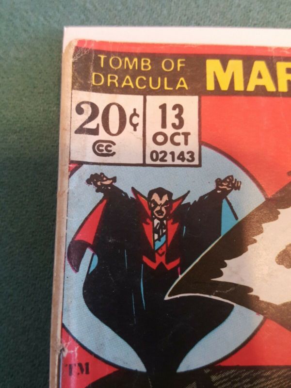 Tomb Of Dracula 13 1973, Origin Of Blade 1st Deacon Frost Comic | #51898723