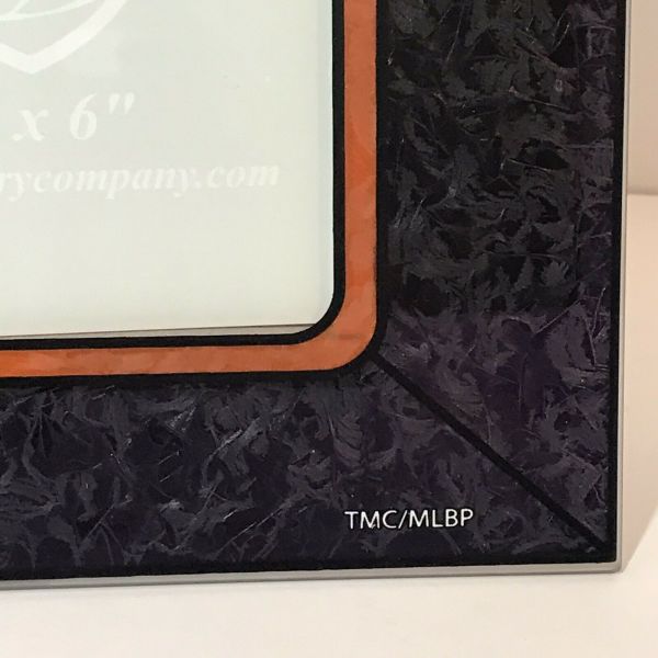Art Glass Picture Frame SF GIANTS Baseball MLB The Memory Company Gift ...