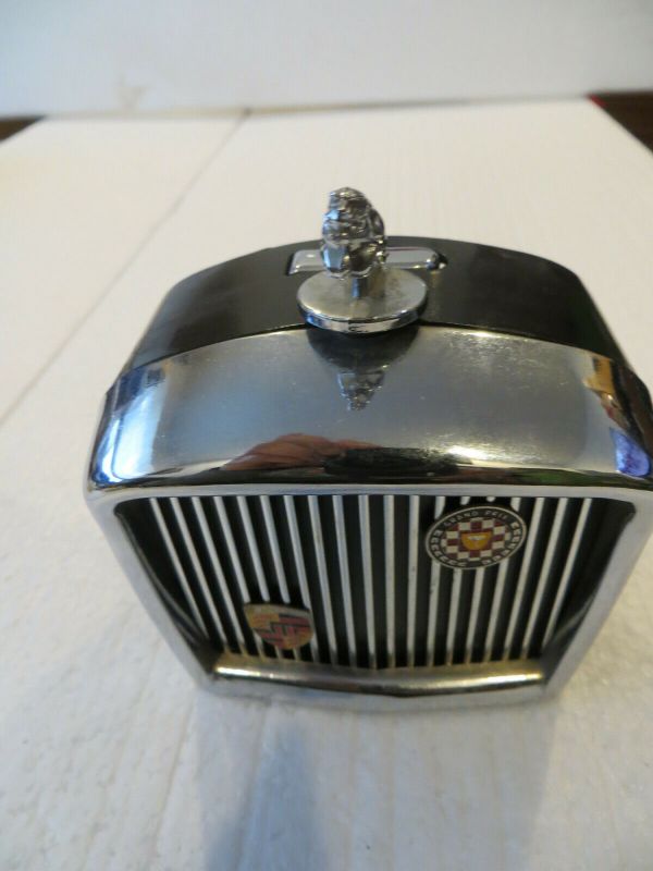 VINTAGE JAGUAR GRAND PRIX CAR CIGARETTE TABLE LIGHTER, | #51923483