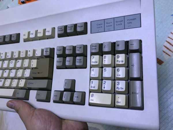 Oemmax Alps SKCM Blue Vintage Clicky Keyboard | #51994838