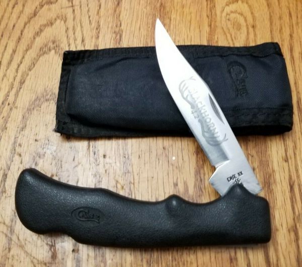 VTG RARE 1987 Case XX USA 4. 2 Blackhorn 2103L SAB SS 3 - Dot Lockback ...