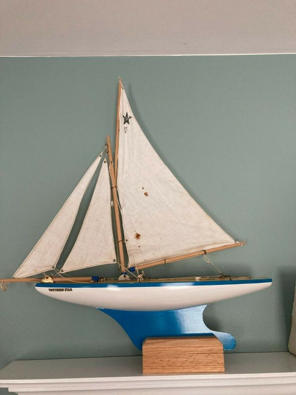 Rare Vintage Star Yacht SY - 6 Southern Star With Box Made In England ...
