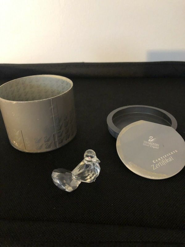 Swarovski Crystal Figurine Dove 7605 NR 000 001 And Certificate ...