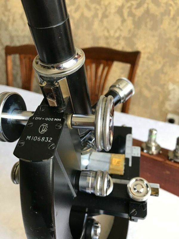 Vintage Cooke Troughton & Simms M1000 Microscope With Epi Illuminator ...