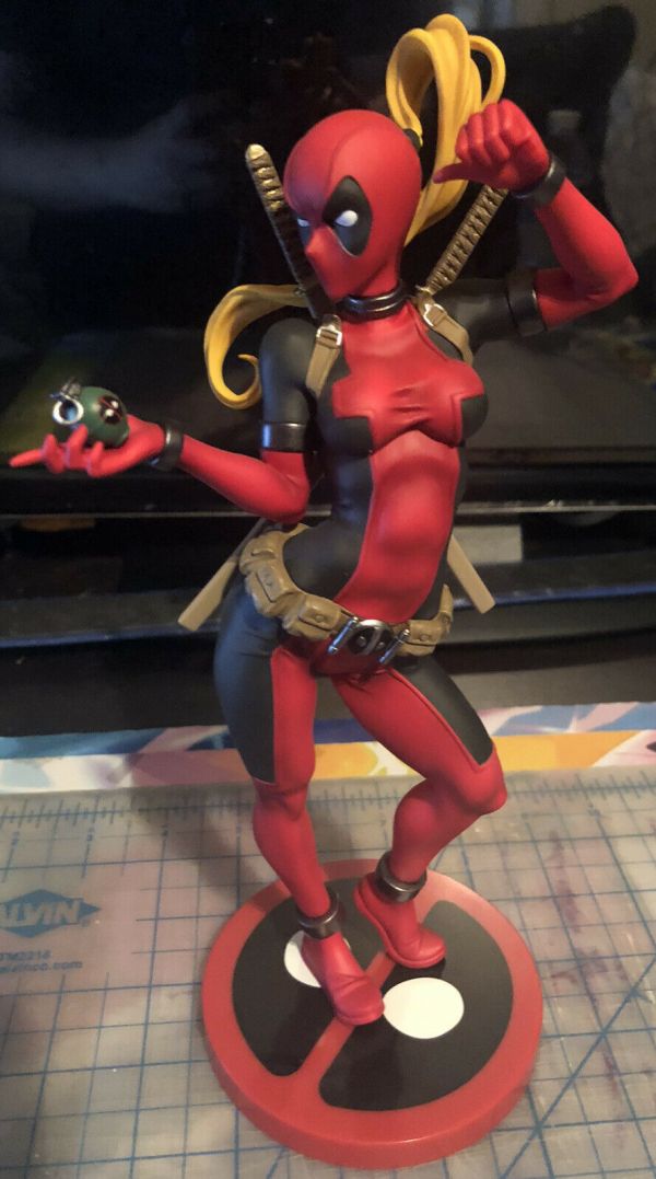 Kotobukiya Marvel Lady Deadpool Bishoujo PVC Statue No Box | #52158607