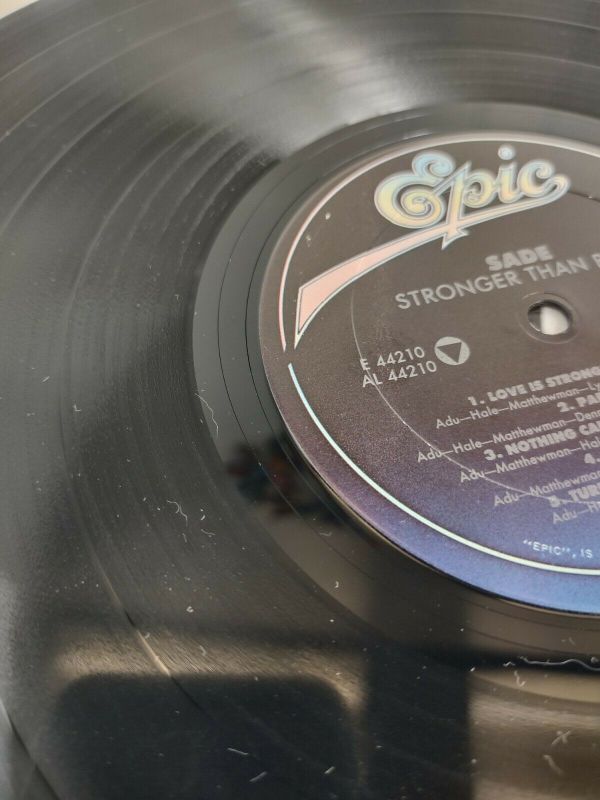 Sade - Stronger Than Pride 1988 Vinyl US Pressing Epic Records | #52148329