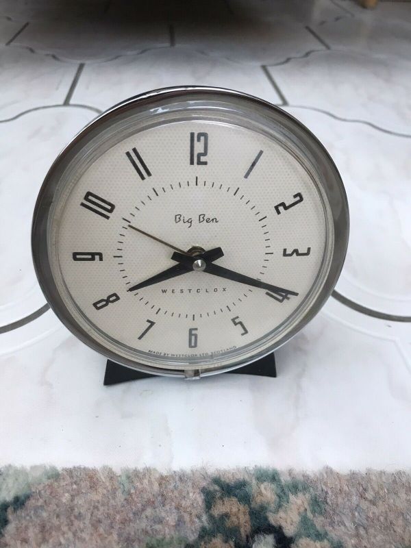 A Good Looking Attractive Vintage Westclox Big Ben Made In Scotland ...
