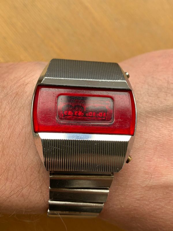 Rare Ussr Elektronika 1 Pulsar Vintage Soviet Digital Watch 1980s ...