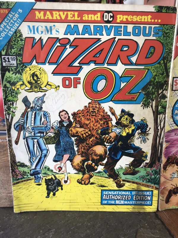 Marvel & DC MGM The Marvelous Land Of Oz (1975) & The Wizard Of Oz ...