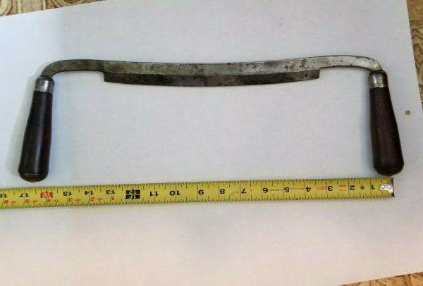 Vintage D R Barton 10 " Inch Draw Knife Near Full Blade | #52541712