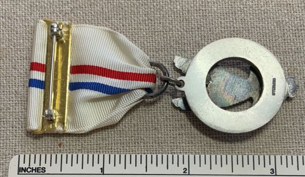 VTG EXPLORER Boy Scout Silver Award MEDAL & CASE BSA Rank Badge ...