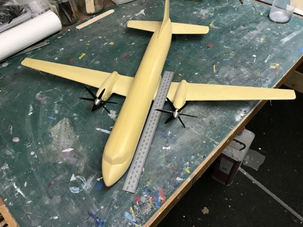 Space Model Resin Blank Model Aircraft BAe British Aerospace ATP 1/48 ...