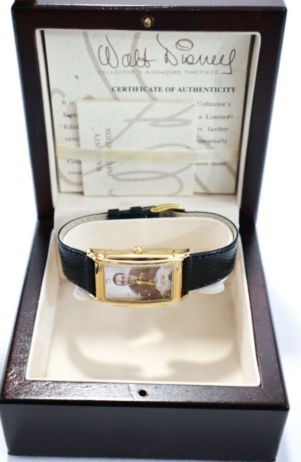 Walt Disney Watch Portrait Collector Signature Timepiece Ltd. Edition ...