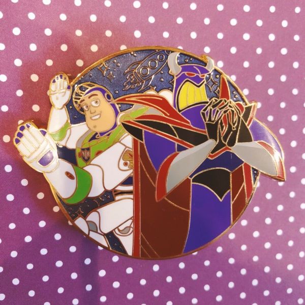 Disney/Pixar Buzz And Zurg Rival Reflection Fantasy Pin LE 100; Toy ...