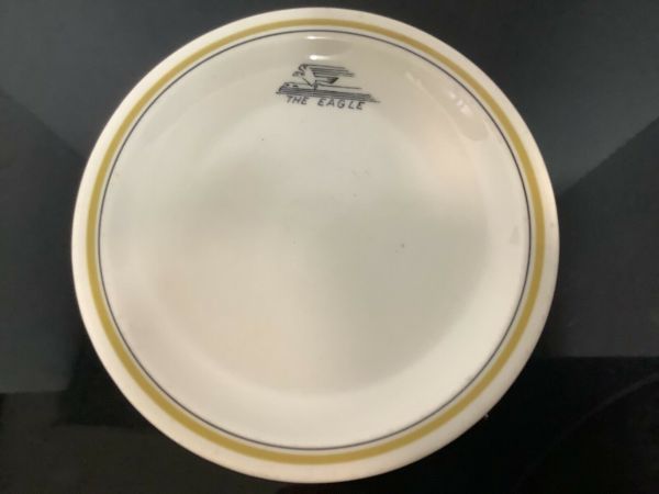 Missouri Pacific Railroad China The Eagle Pattern Two 6 - 3/8” Small ...