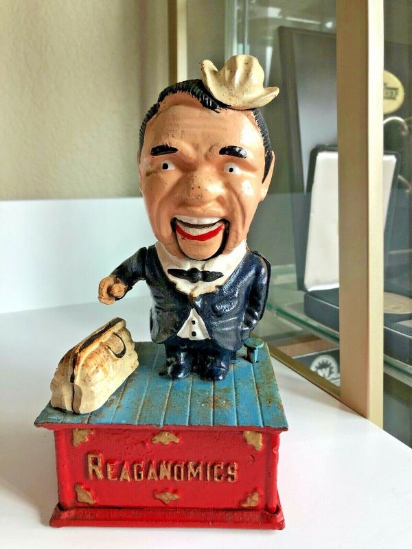 President Ronald Reagan Reaganomics Supply Side Economics Mechanical ...