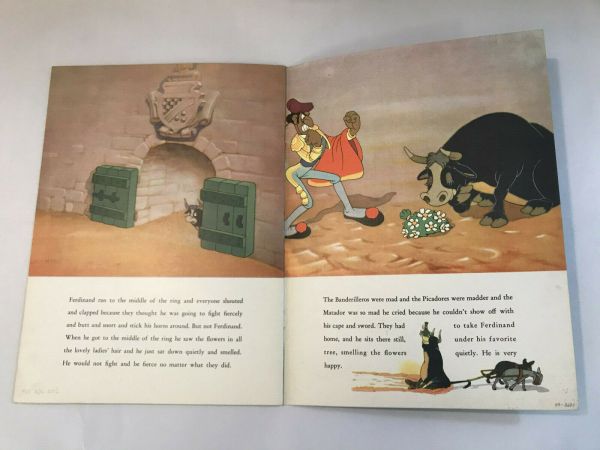 1938 Vintage Walt Disney Ferdinand The Bull / HC Book | #52448745