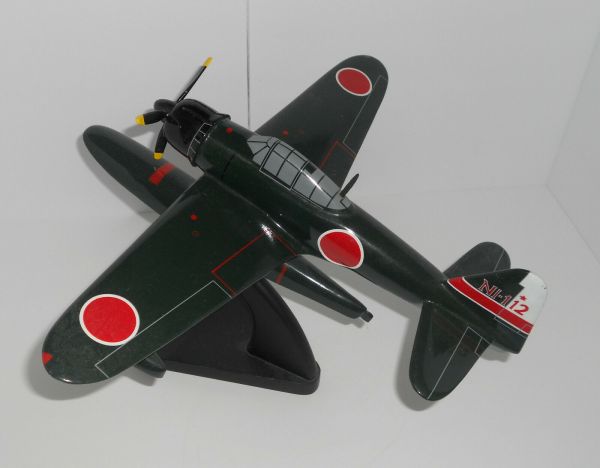 Wood Desktop Airplane Model WWII Japanese Nakajima A6M2 - N Float Plane ...