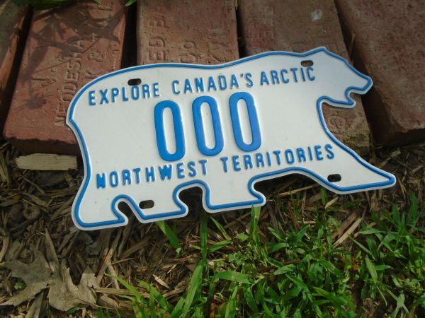 Canada Northwest Territories SAMPLE License Plate | #52523312