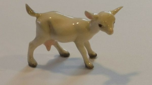 Vintage Hagen Renaker Mama Goat Figurine Miniature Farm Animal Ceramic ...