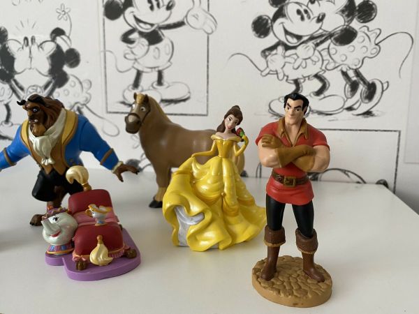 Disney Store Beauty And The Beast 6 Figure Set | #52575544