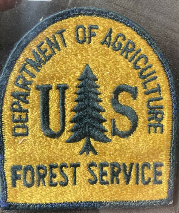 VINTAGE DEPARTMENT OF AGRICULTURE US FOREST SERVICE CLOTH PATCH | #52604599