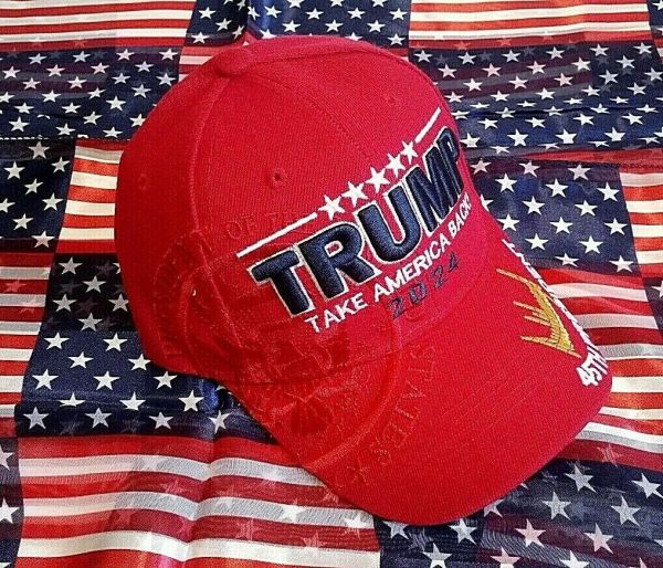 MAGA President Donald Trump Take America Back 2024 Trump Hat Red ...