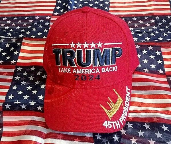 MAGA President Donald Trump Take America Back 2024 Trump Hat Red ...