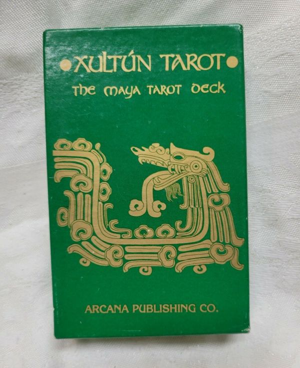 Tarot Card Deck Xultun The Maya Tarot Card 1976 Vintage Brown Back ...