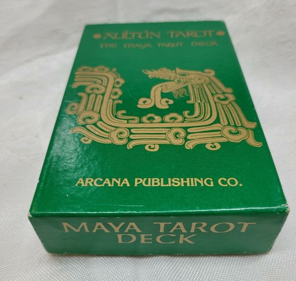 Tarot Card Deck Xultun The Maya Tarot Card 1976 Vintage Brown Back ...