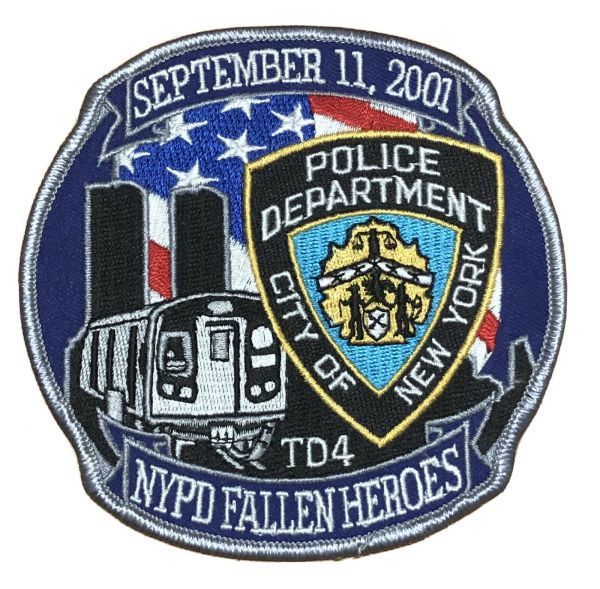 NYPD York City Police Department Fallen Heroes TD4 Transit District ...