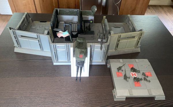 Vintage 1983 GI Joe ARAH Headquarters Command Center COMPLETE Toy Cobra ...