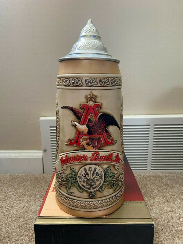 Budweiser Limited Edition Collector Stein N Series 14896 (, Org. Box ...