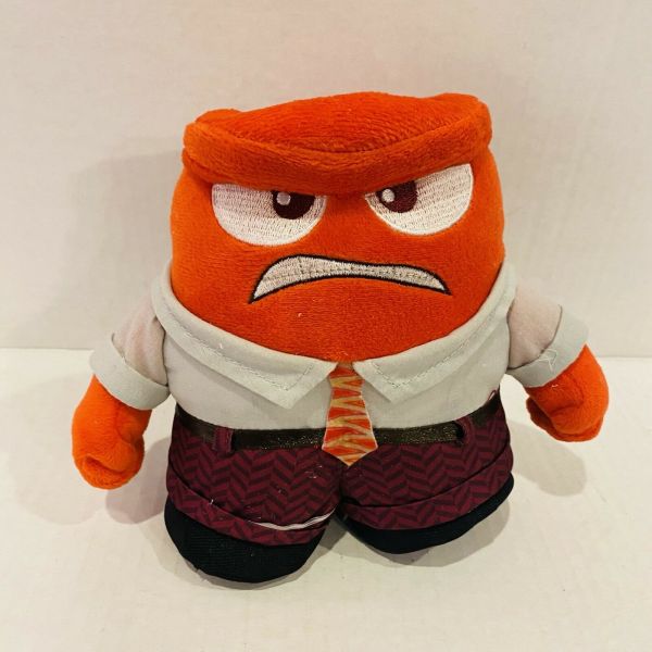 Inside Out Disney Pixar Plush Toy ANGER 6 Inch | #52939006