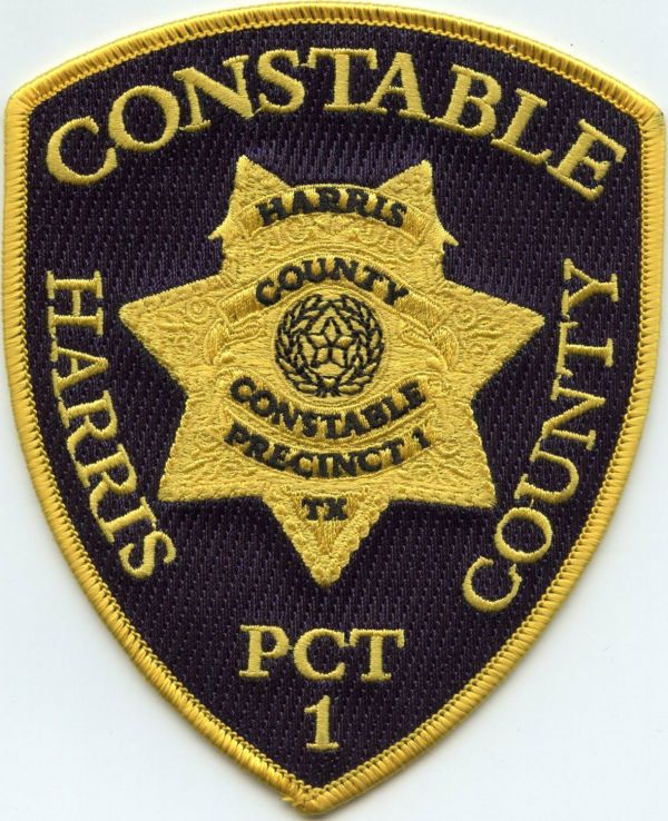 HARRIS COUNTY TEXAS TX Precinct 1 CONSTABLE Sheriff Police PATCH ...