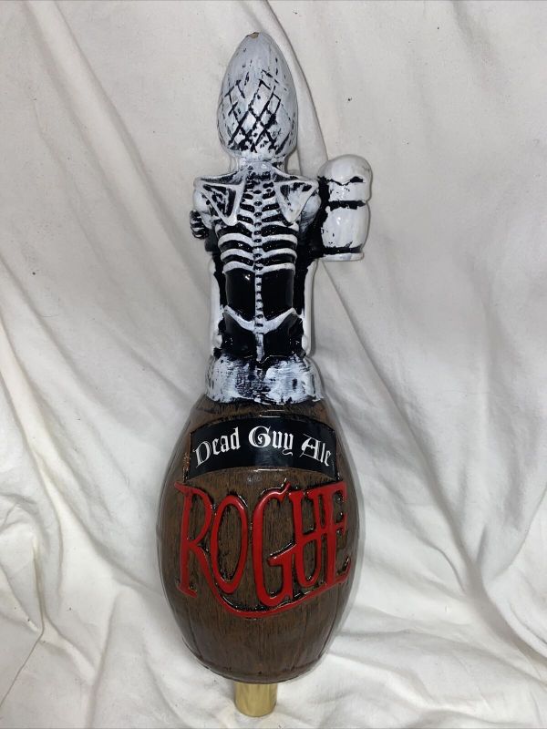 Figural ROGUE DEAD GUY ALE Draft Beer Tap Handle OREGON | #52959902