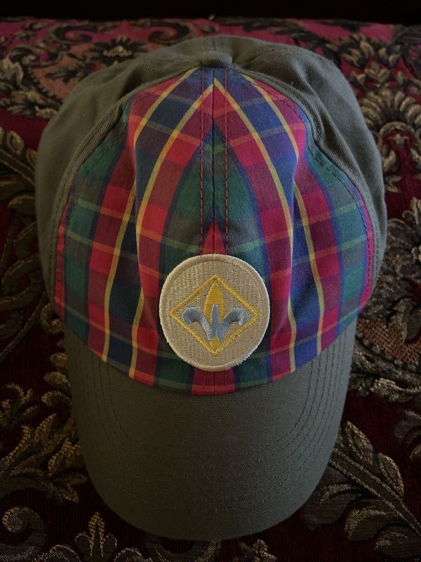 BSA Uniform Webelos Hat/Cap Boy Scouts Of America Adjustable M/L, Scarf ...