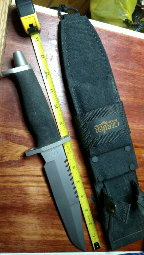 GERBER USA BMF TACTICAL SURVIVAL KNIFE W/ Sheath | #53061015