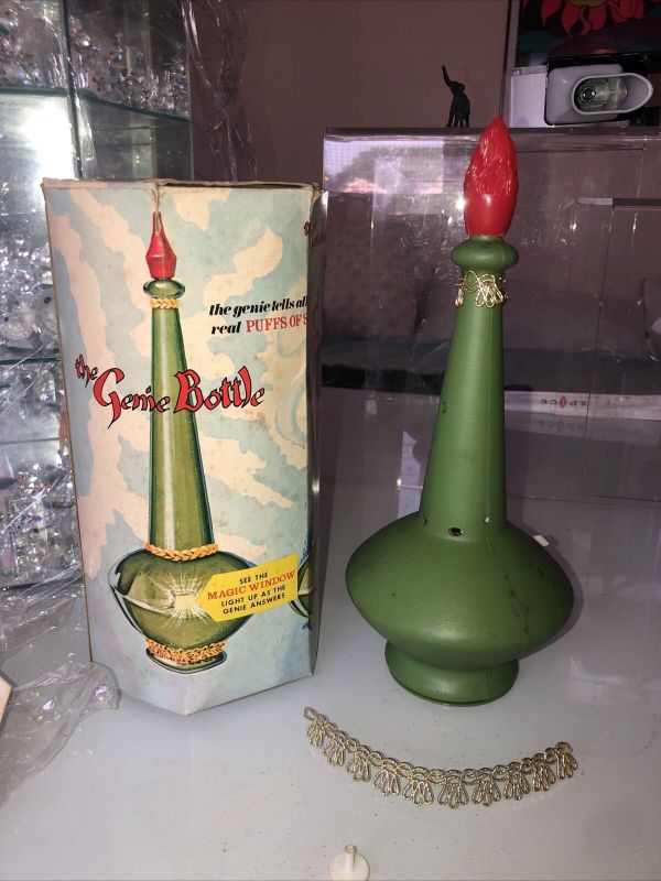 Vintage Electric Game “The Genie Bottle” Custom Mfg In Hong Kong For ...