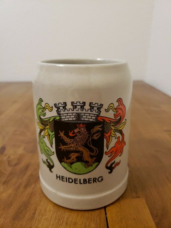 Vintage Heidelberg Stoneware. 5L Gerz Beer Stein Mug - Made In West ...