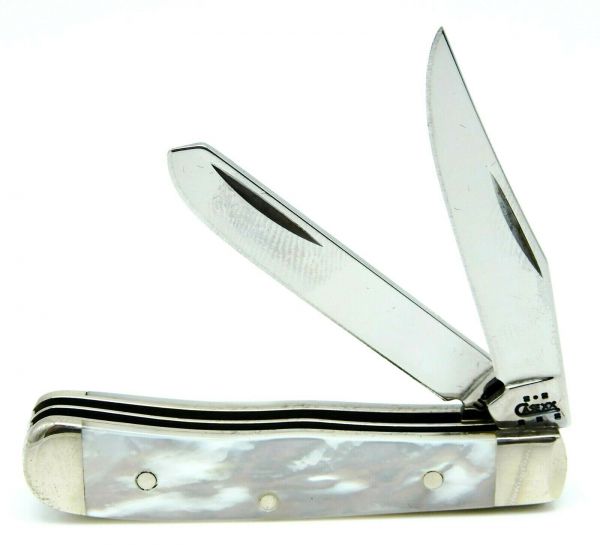 CASE XX Pearl Tiny Trapper Pocket Fruit Knife 82154 SS With Case NIB ...