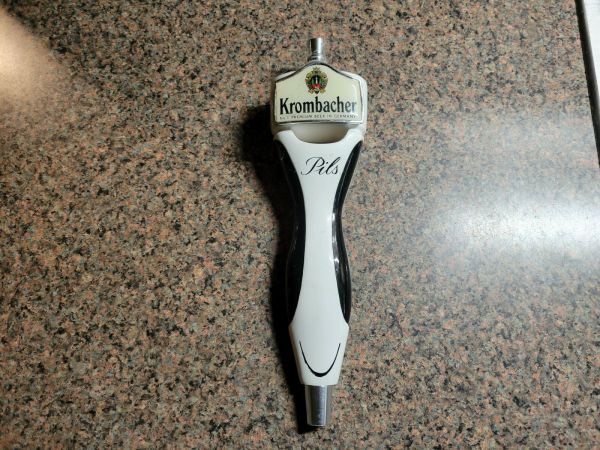Krombacher Brauerei Krombacher Pils Beer Keg Tap Handle German Germany ...
